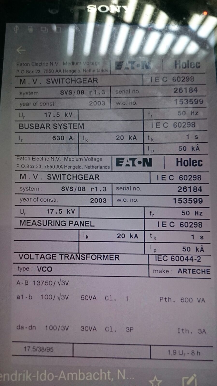Holec Innovac SVS 17.5kV middenspanningsschakelaar RMU | LV Trading B.V.